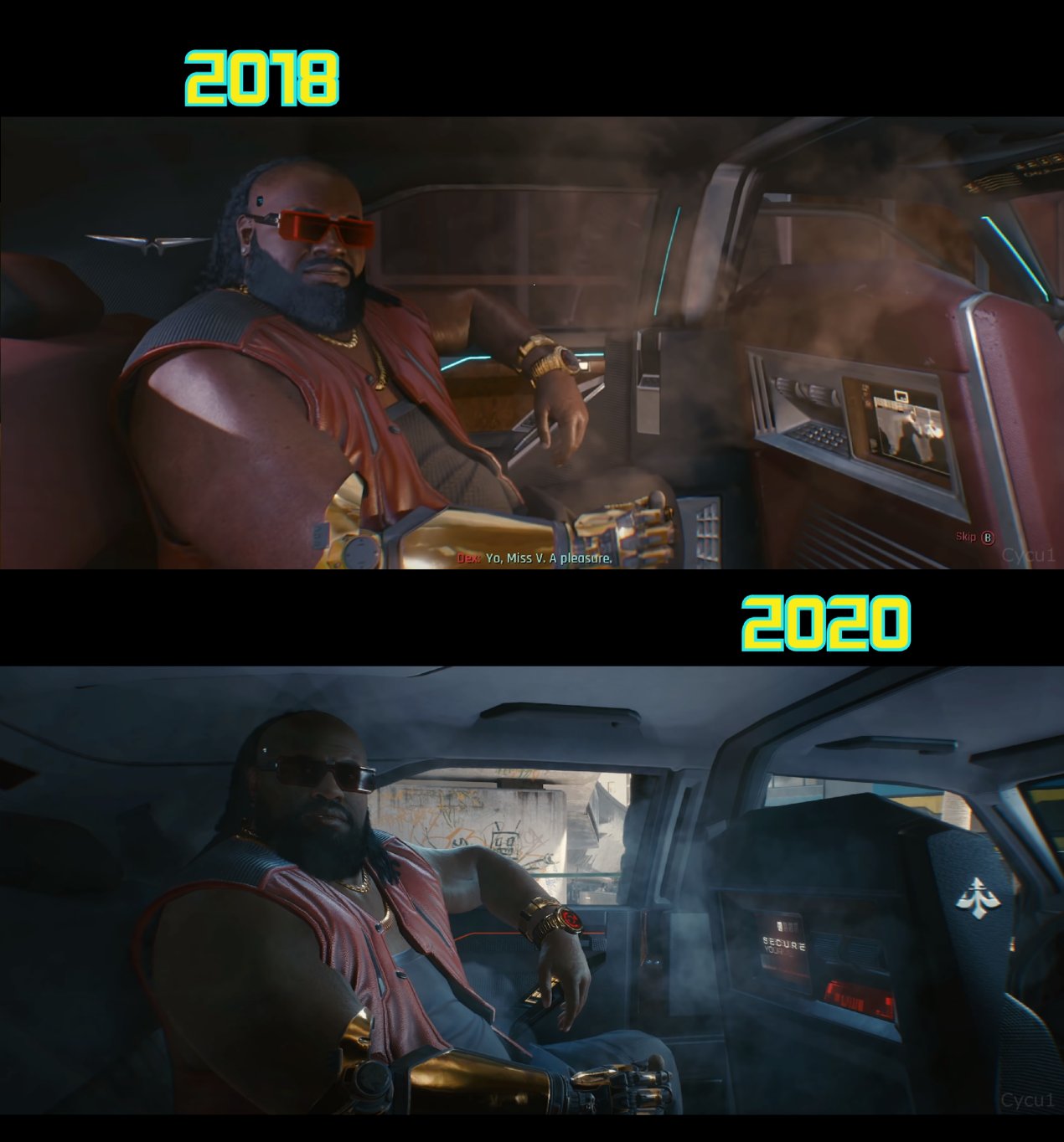 Cyberpunk 2077 Graphics Comparison: 2018 VS 2020 - The Results Are ...