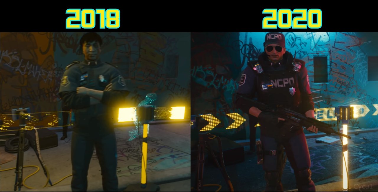 Cyberpunk 2077 Graphics Comparison: 2018 VS 2020 - The Results Are ...