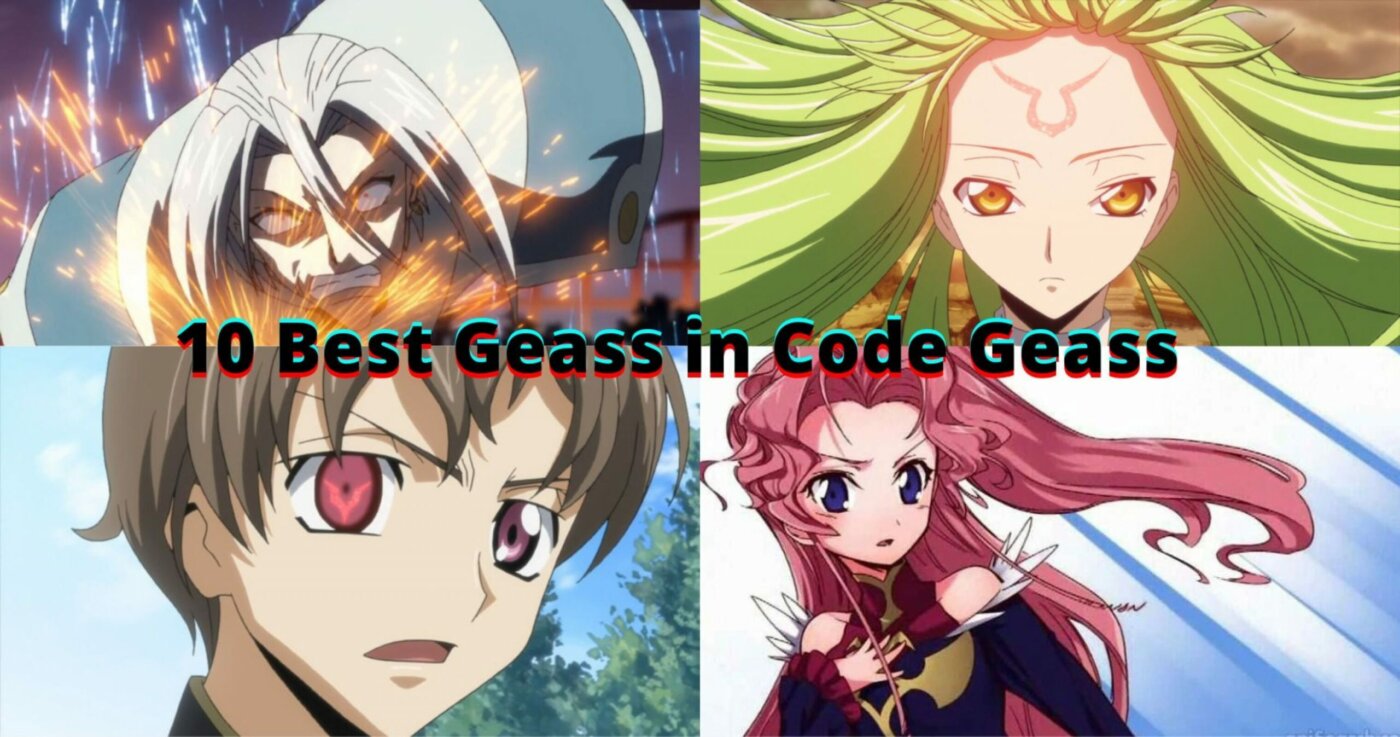 Code Geass: the Best 10 Epic Code Geass Ever, Here's Where You Can Find ...